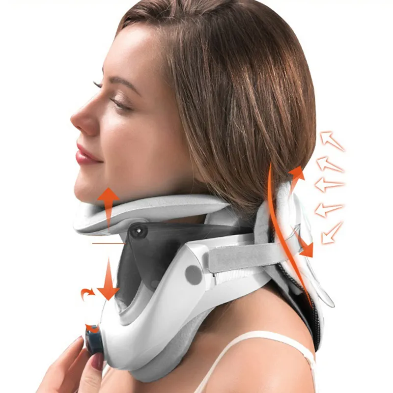 Cervical Neck Traction Device - Air Collar for Neck Pain Relief & Spine ...