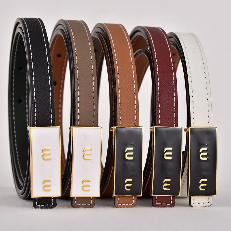 Designer Thin Narrow Belts Luxury Womens And Mens... From Ysller, $11. ...