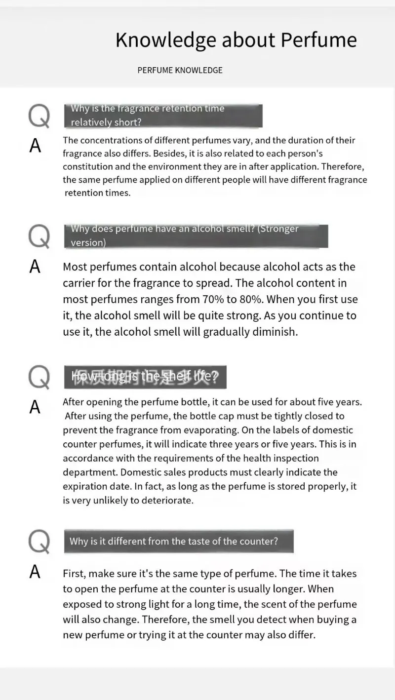 Advanced Design Sense Secret Fragrance 100ml 5A Quality Girl Body ...