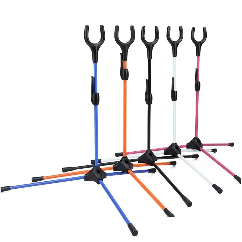 Portable Archery Bow Stand Recurve Bow Holder With Adjustable Height ...