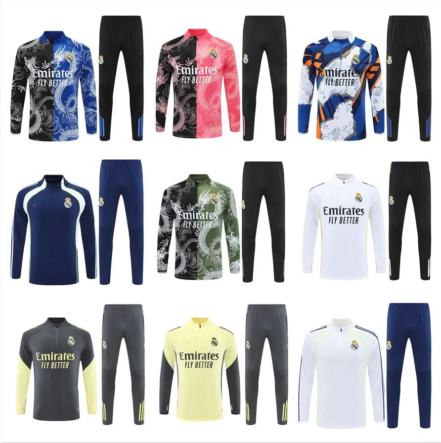 Mbappe Bellingham Kids Football Trainingsanzug 2025 26 Rodrygo Vini Jr ...