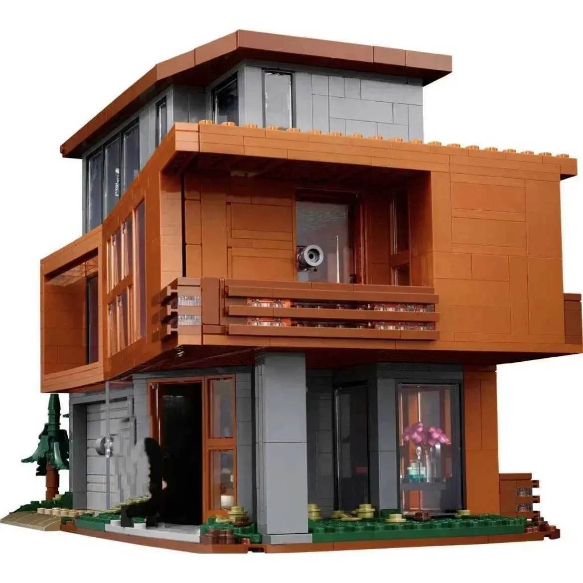 21354 Cullen House Model Kit Building Blocks Villa Forest Cottage ...