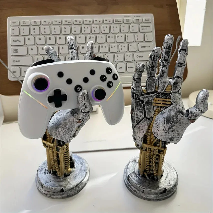 Cyberpunk Gamepad Stand: Futuristic Sci Fi Style Desktop Controller ...