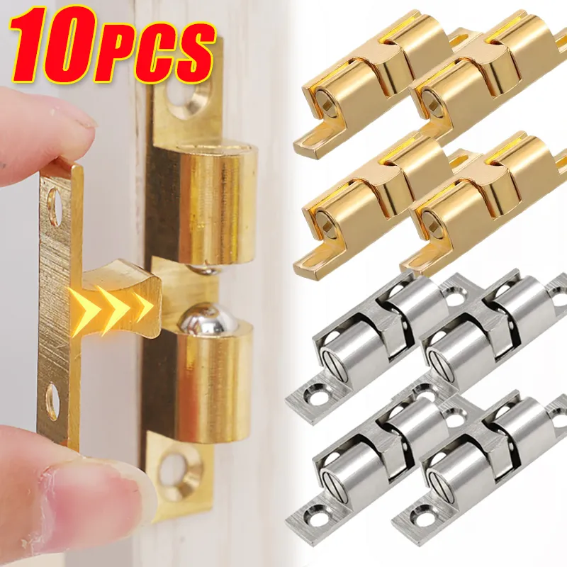 Wholesale Furniture Brass Double Roller Spring Ball Catch Latch ...