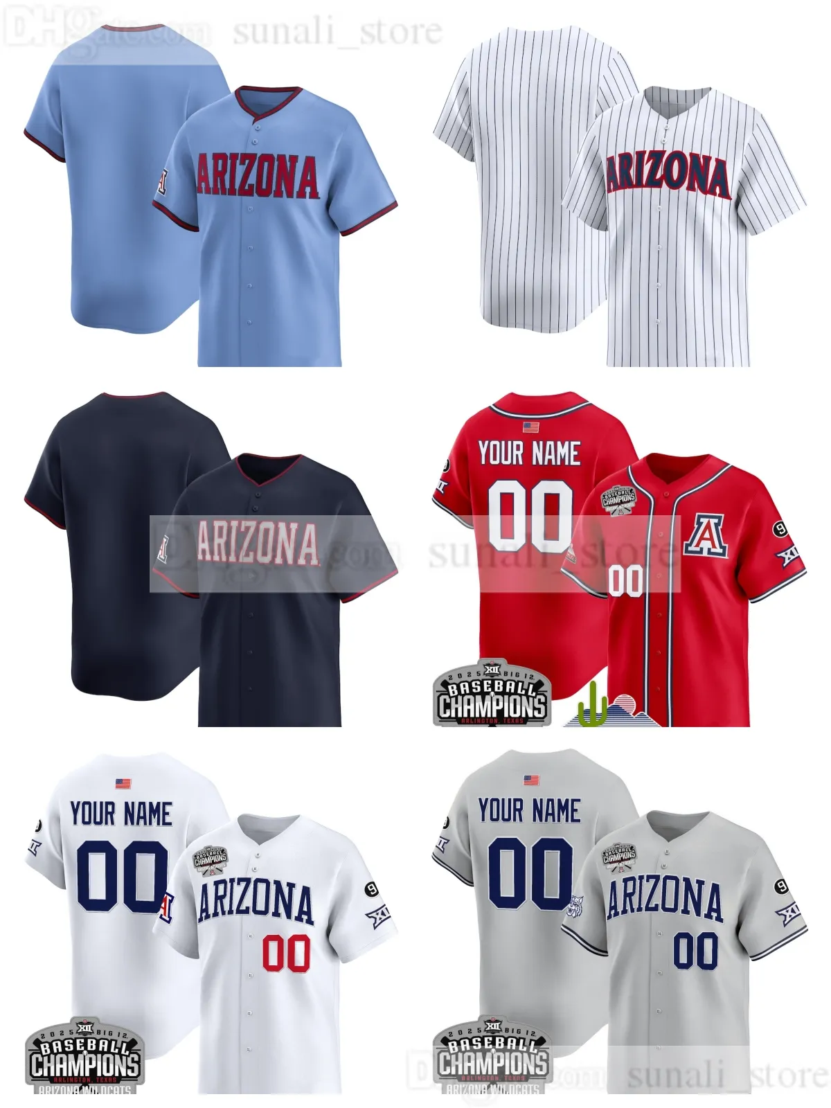 2025 College Custom Baseball Tees Featuring Christian Coppola, Tony ...