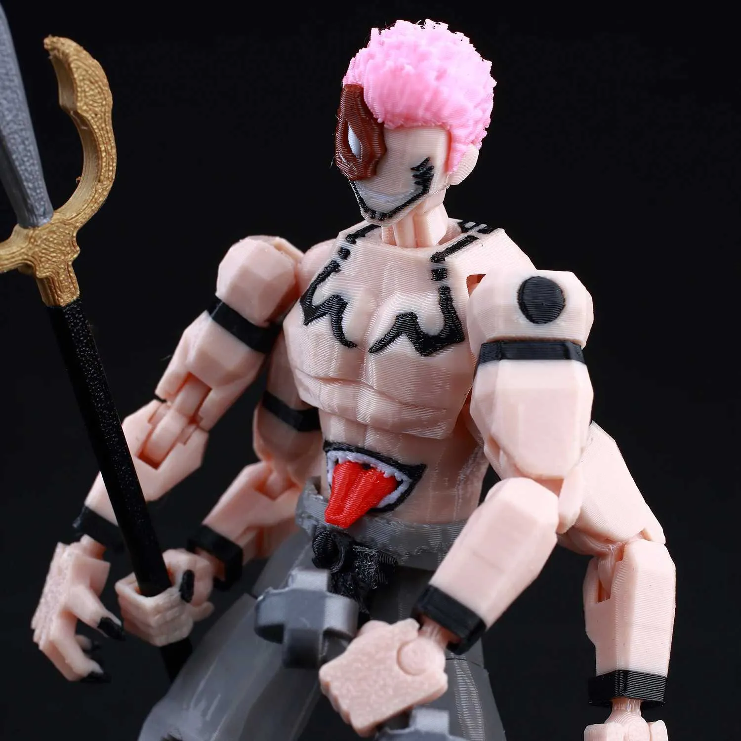 Dummy13 Jujutsu Kaisen Ryomen Sukuna 3D Printed Samurai Action Figure ...