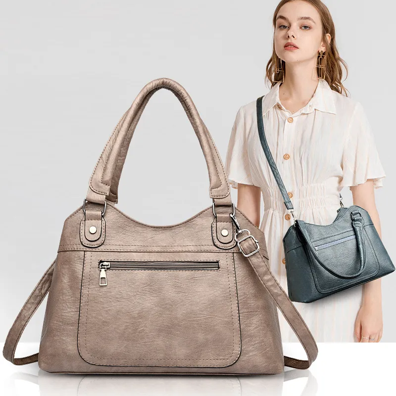 Versatile High End Designer Convertible Tote For Women Soft Leather ...