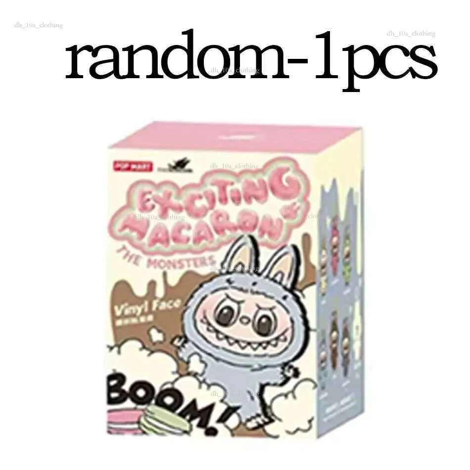 Popmart Labubu Blind Box Monster Lisa Seme Heart Macarrr Vinyl Series ...