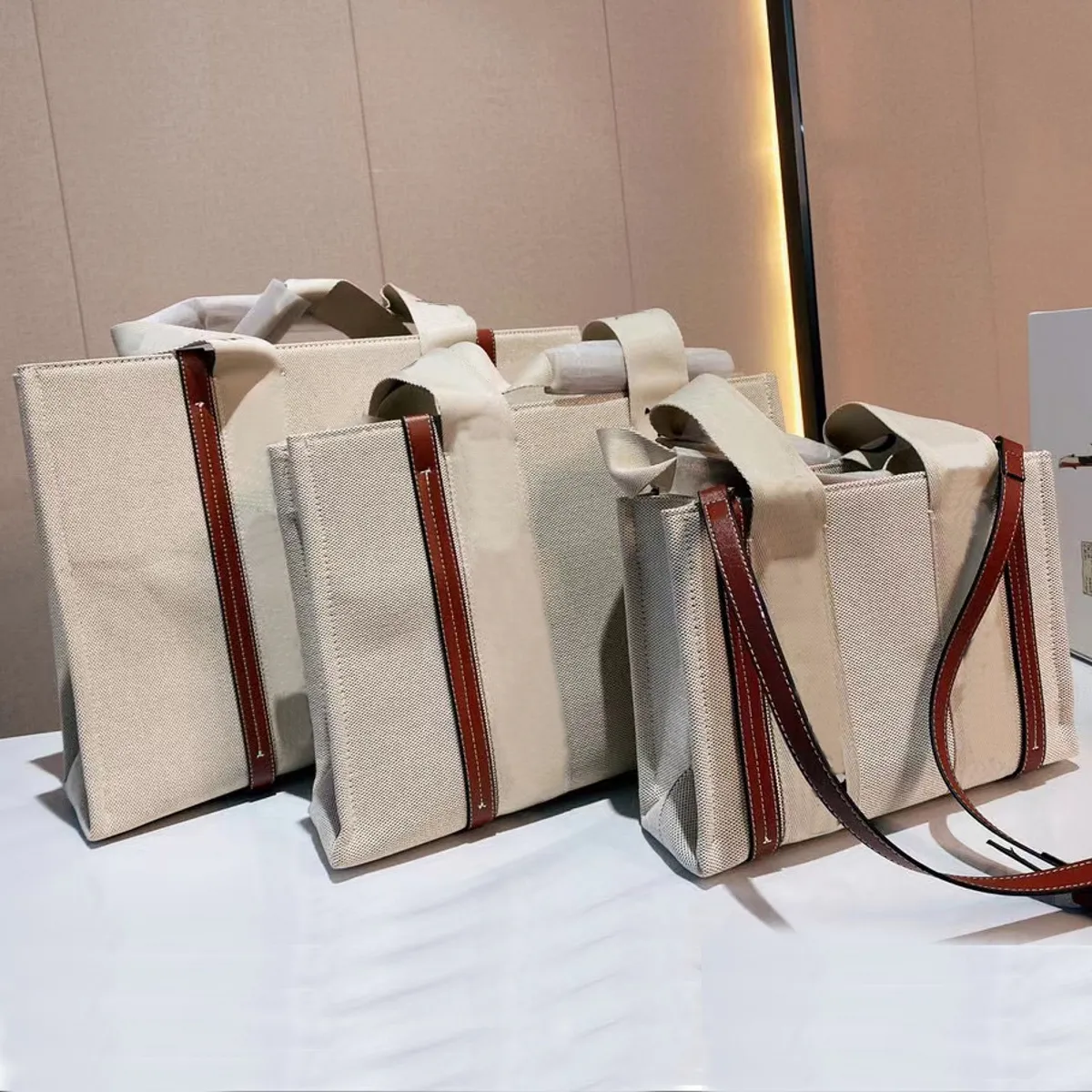 Designer Women Handbags Large Canvas Beach Tote Bag... From ...