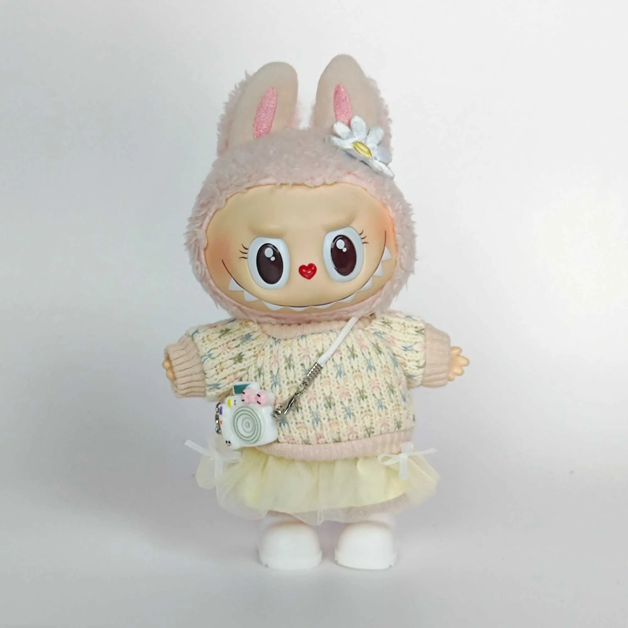 Ropa De Muñeca Labubu 1ª 2da Generación Labubu Sit Par Bow Mini Dress ...