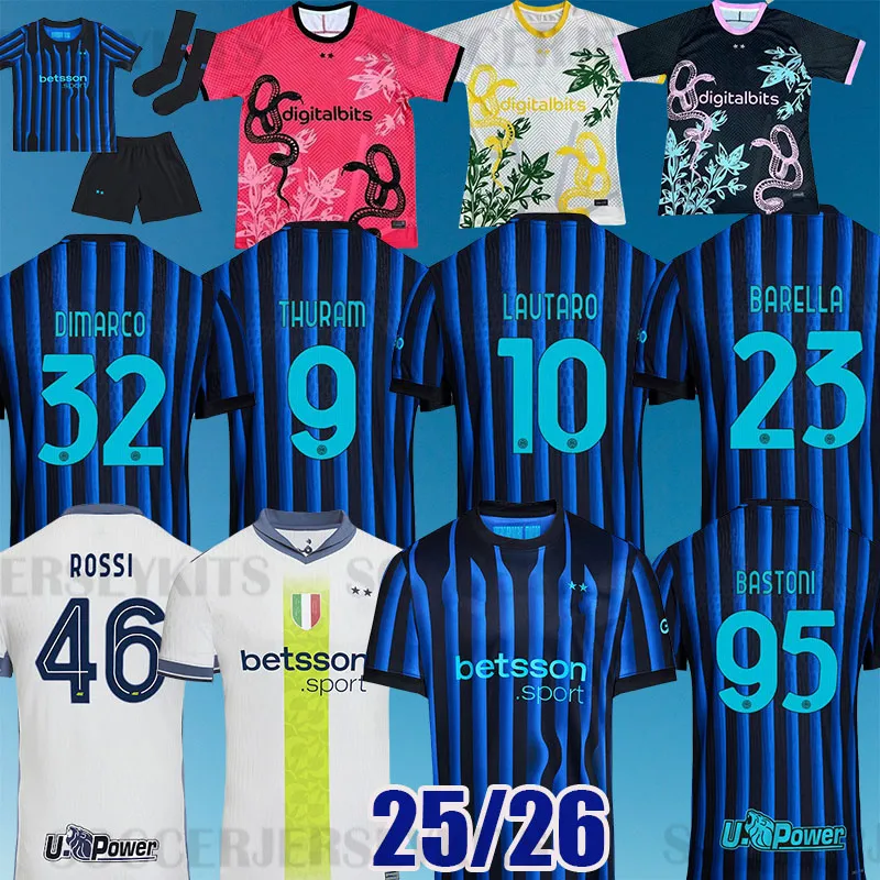 Inter Milan Soccer Jersey 2025 2026 Bastoni, Di... From ...