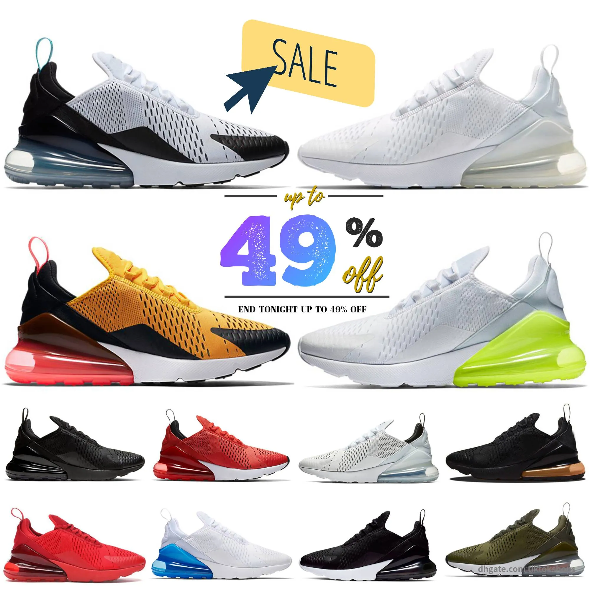 270 Trainers 27C Mens Womens Running Outdoor Shoes 270s Designer All ...