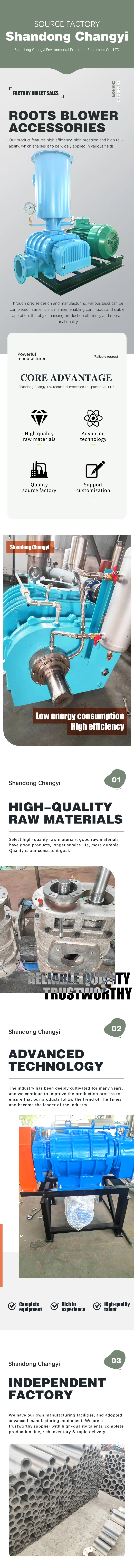 Roots Blower for Gas Conveying, Sewage Treatment, and Aquaculture ...