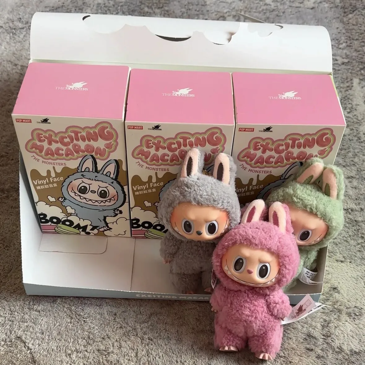 Popmart Labubu Keyring Labubus Monster Bag Keychain Cute Ciegue Cabillo ...