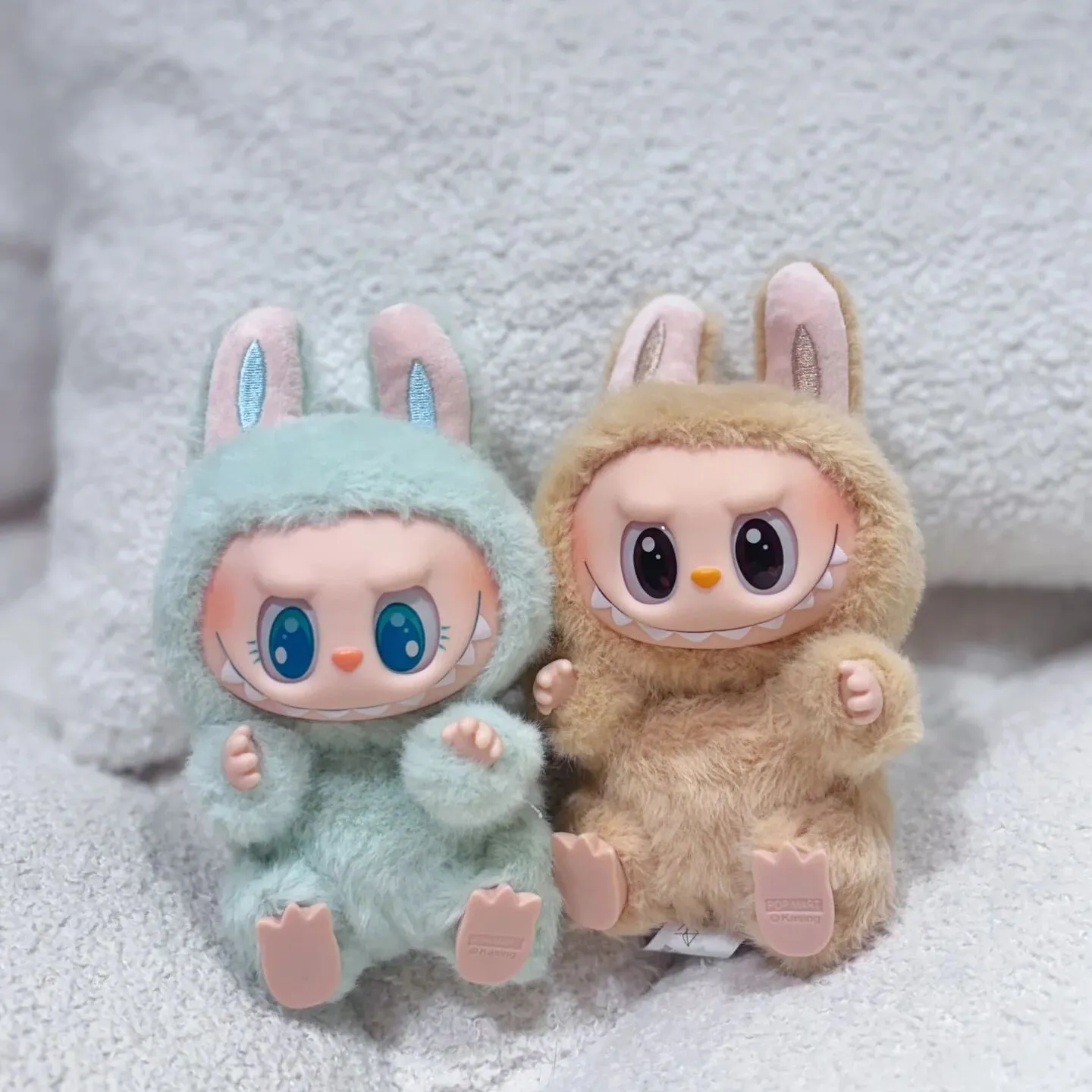 Labubu Blind Box Monster Doll Keychain With PVC Plush Pendant Trendy ...