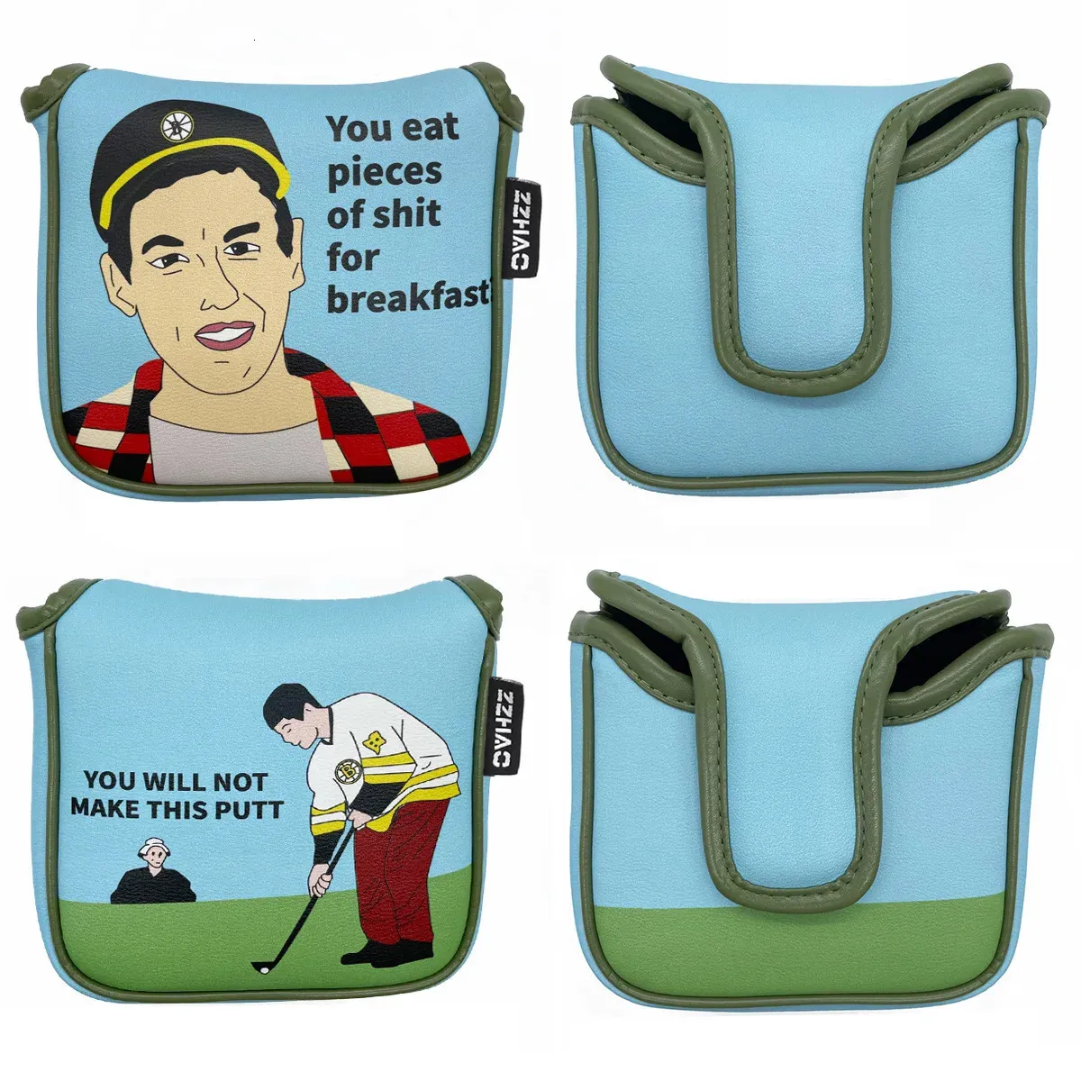 Golf Head Cover: It Is All In The Hips Square Mallet Putter Golf Club ...