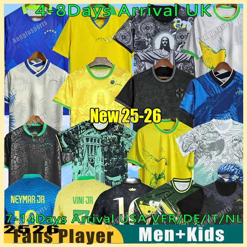 2025 Brazil National Soccer Team Jersey: Copa Brazil Football Shirt ...