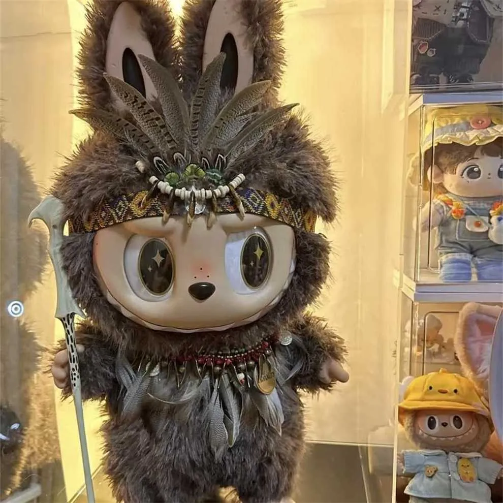 Zimomo Indian Chief 58cm Labubu Holly Hobbie Vinyl Doll Trendy Play ...