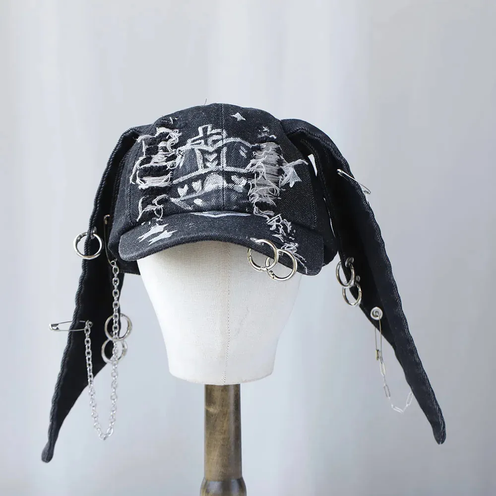 250606 Baseball Caps For Men Women Y2K Graffiti Wash Hip Hop Style With ...