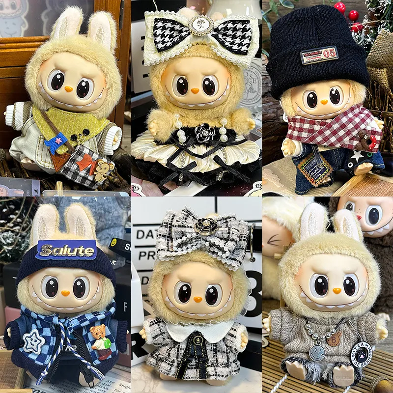 Labubu Ropa Labubu Diseñador De Muñecas Doll Labubu Ropa De Ropa Con ...