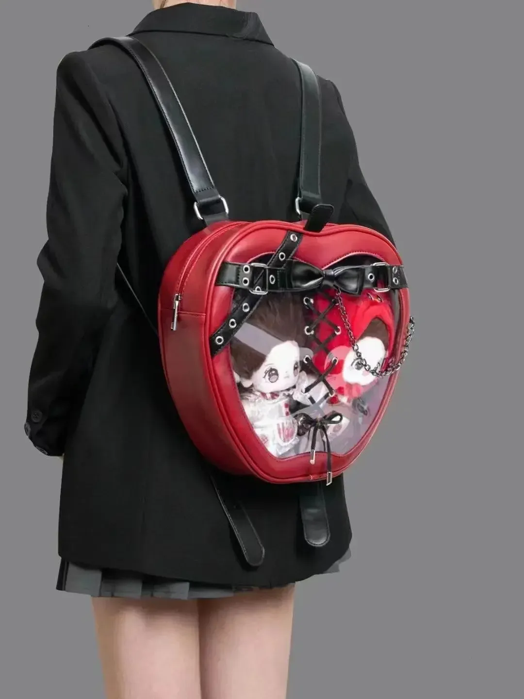 MBTI Apple Women Backpack Gothic Jk Girls Fashion... From Lang06, $23. ...