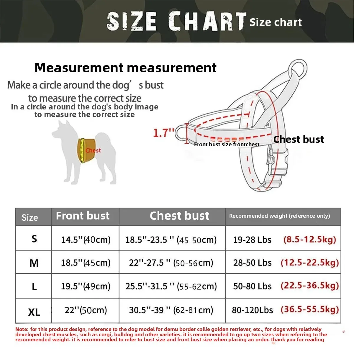 Durable Dog Harness No Pull Pet Harness with Handle Training Harness ...