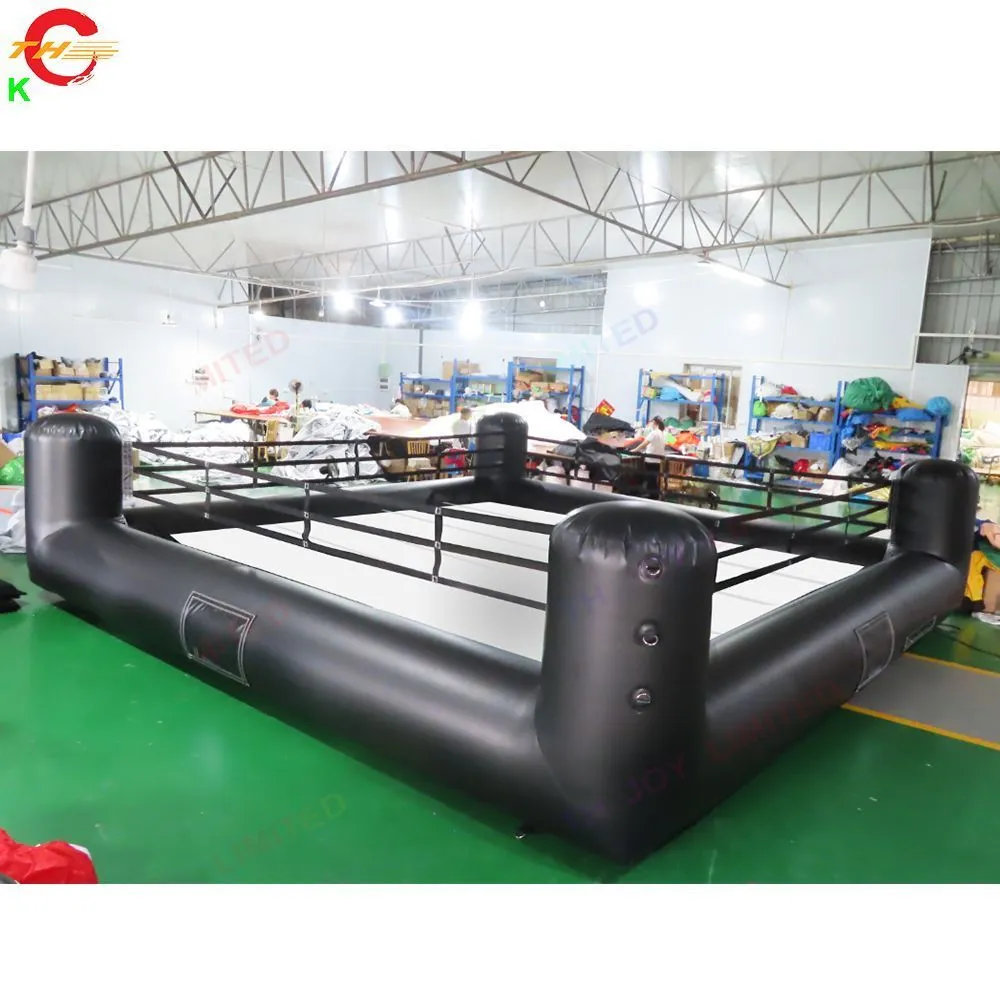 Inflatable Boxing Ring 16.5x16.5x5ft PVC Tarpaulin Arena For Outdoor ...