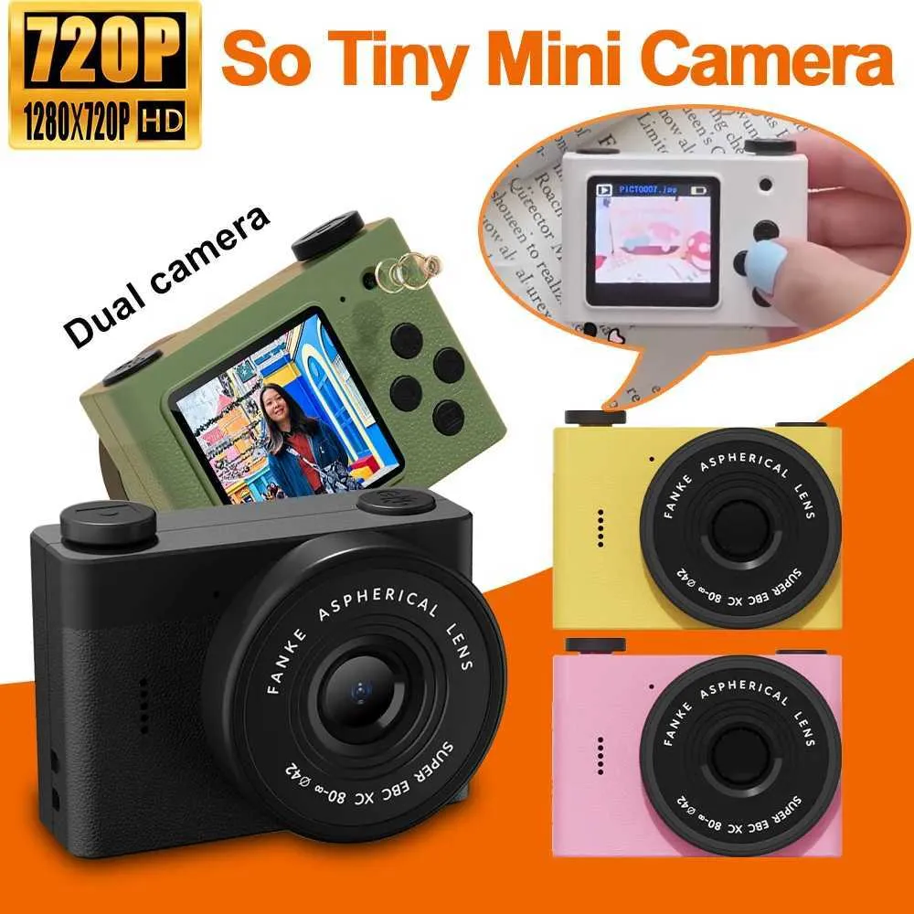 Vintage A5 Mini 35mm Film Camera With 1.54in Screen, Front And Rear ...