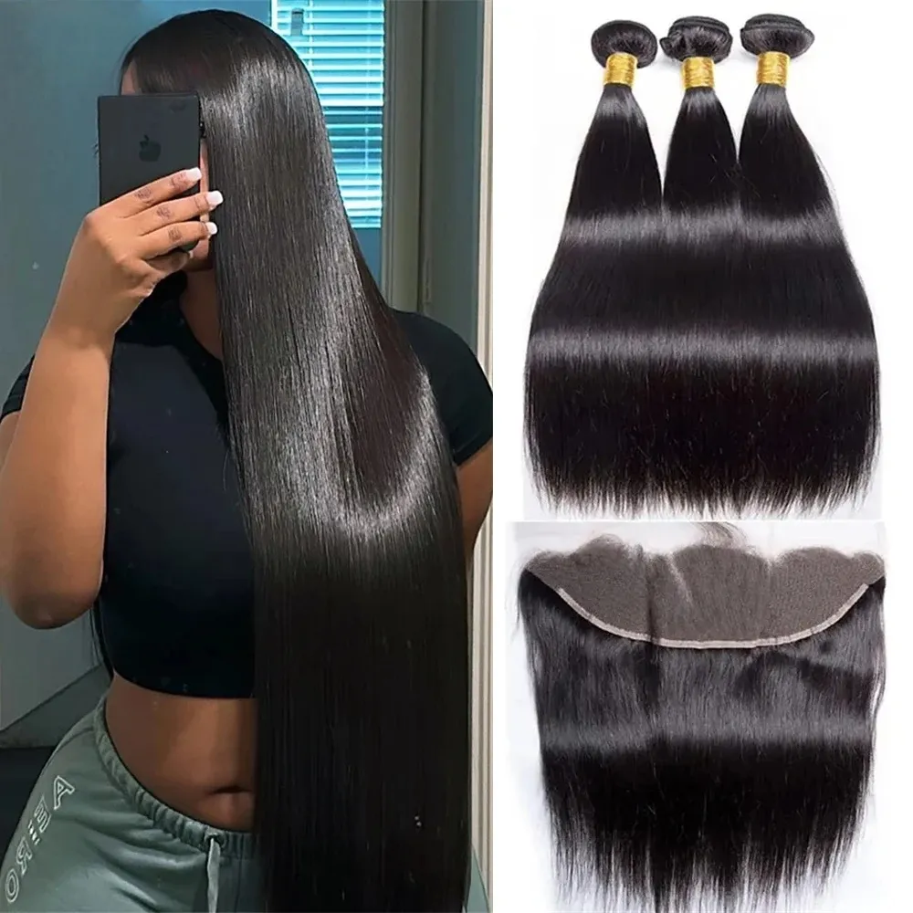 100% Human Hair 4x4 Body Wave Closure Bundle Set 8... From Rainbowshirt ...