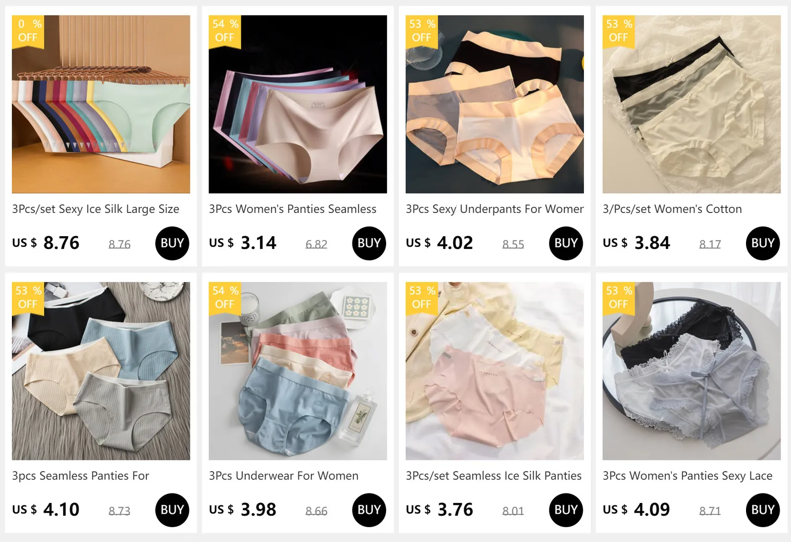 Ice Silk Bra: Women's Sexy Seamless Bralette with Push Up, Wireless ...