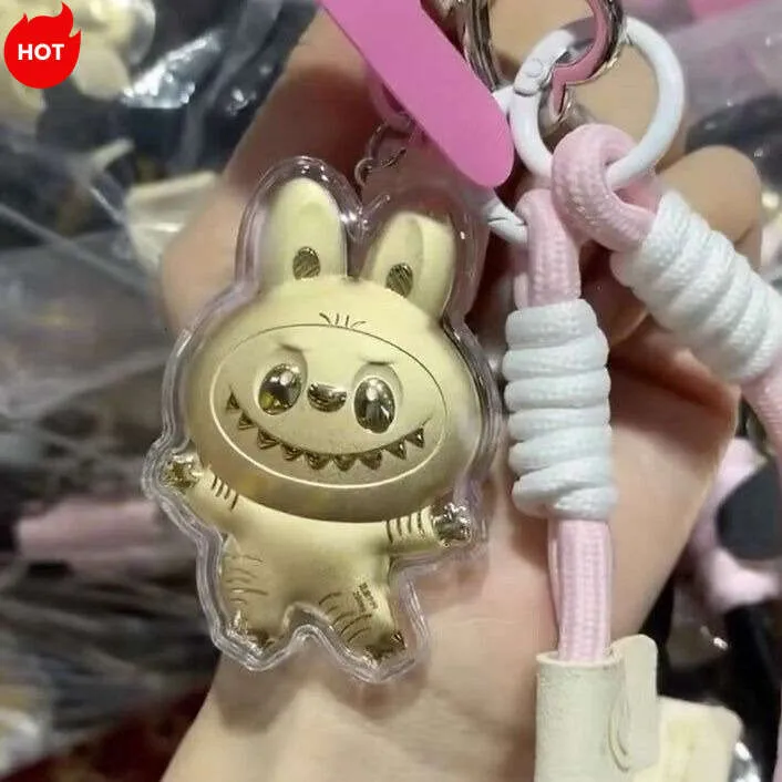 Labubu Plush Pendant Kawaii Keychains Authentic 999 Cartoon Bag Poyet ...