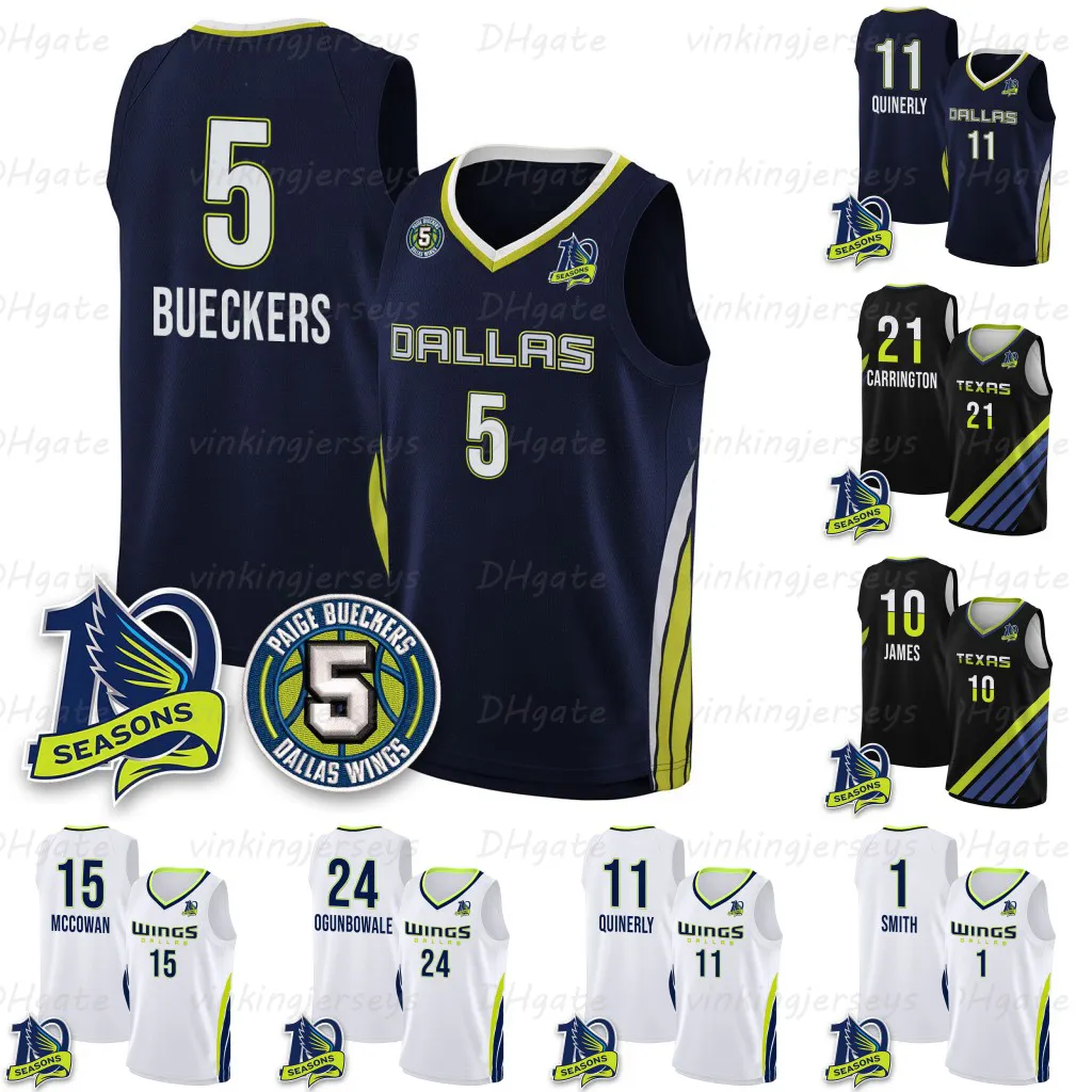 Dallas Wings 2025 Jersey Bueckers Carrington Charles Geiselsoder Harris ...