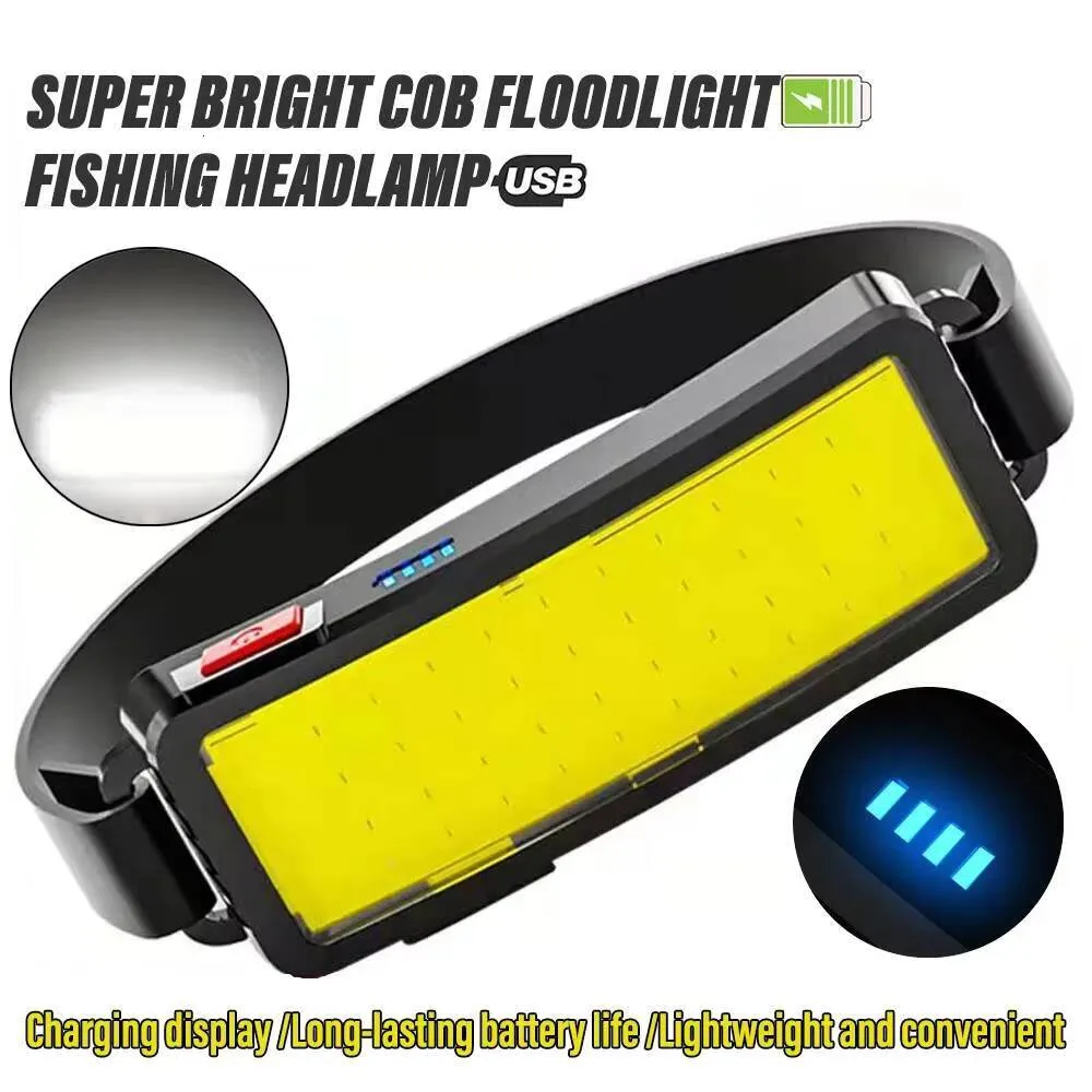 Portable COB LED Headlamps USB Rechargeable... From Ddmysat, $21.72 ...