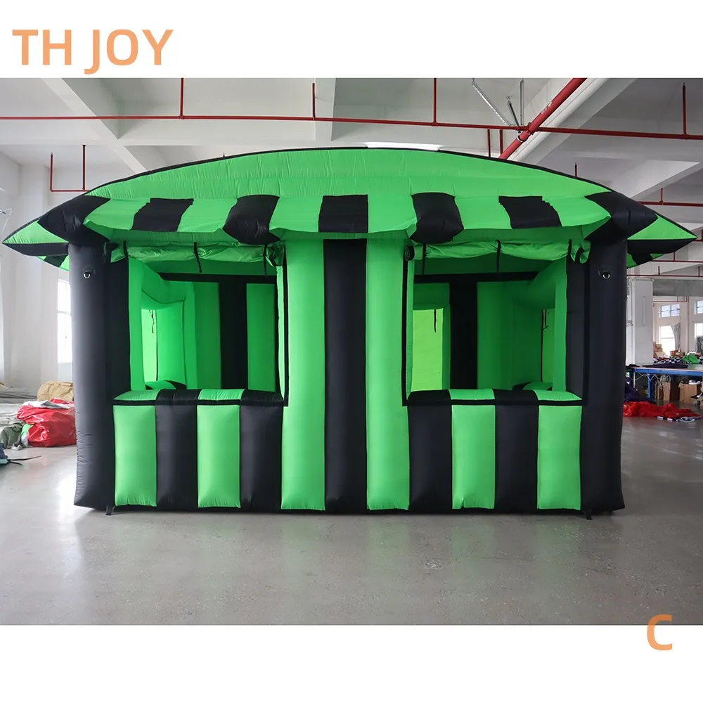 Inflatable Half Dome Tent with Lights - Outdoor Party & Wedding Decor ...