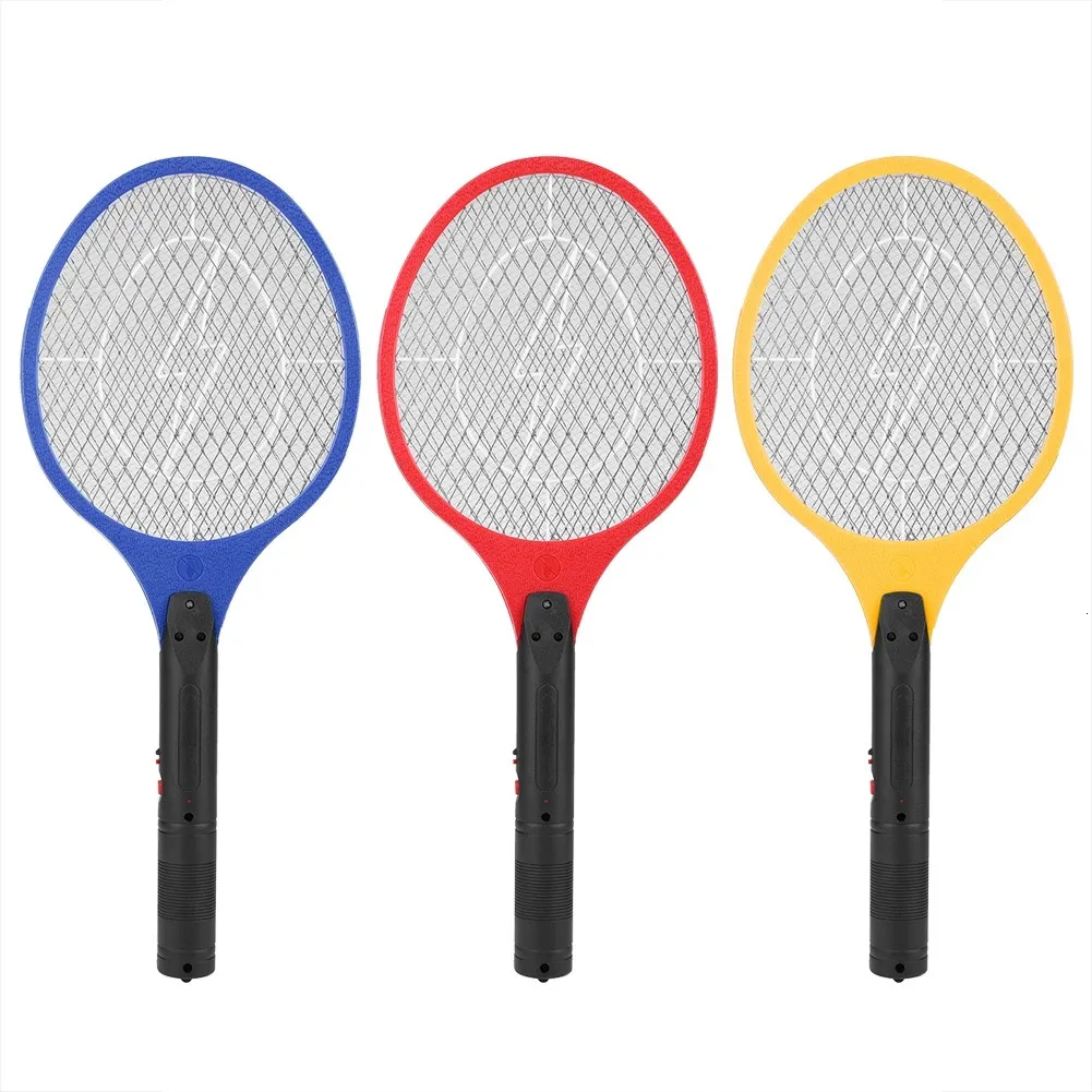 Electric Bug Swatter Racket, Cordless Rechargeable Fly Mosquito Swatter ...