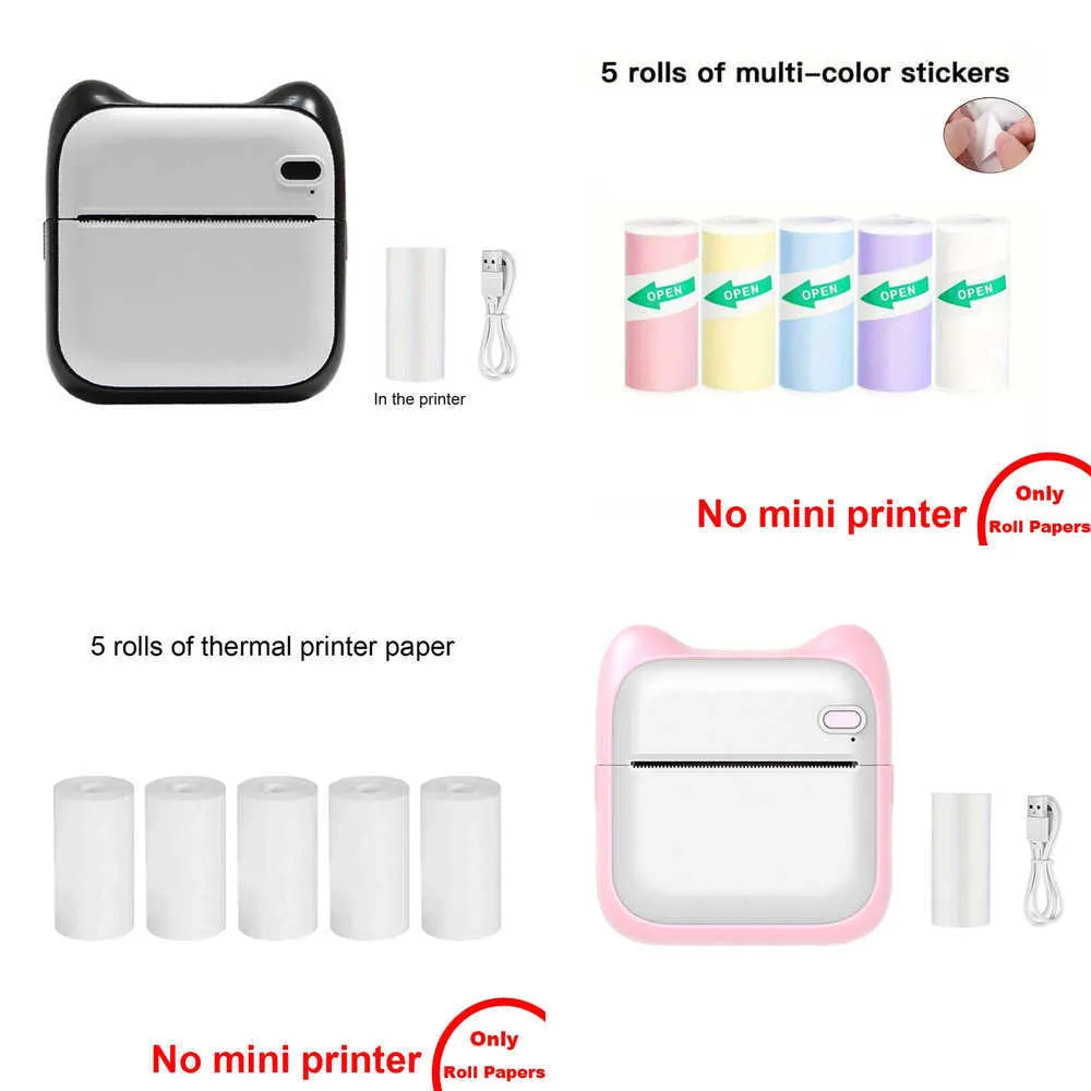 Portable Mini Mini Printer Phomemo Inkless Pocket Photo Prinner For ...