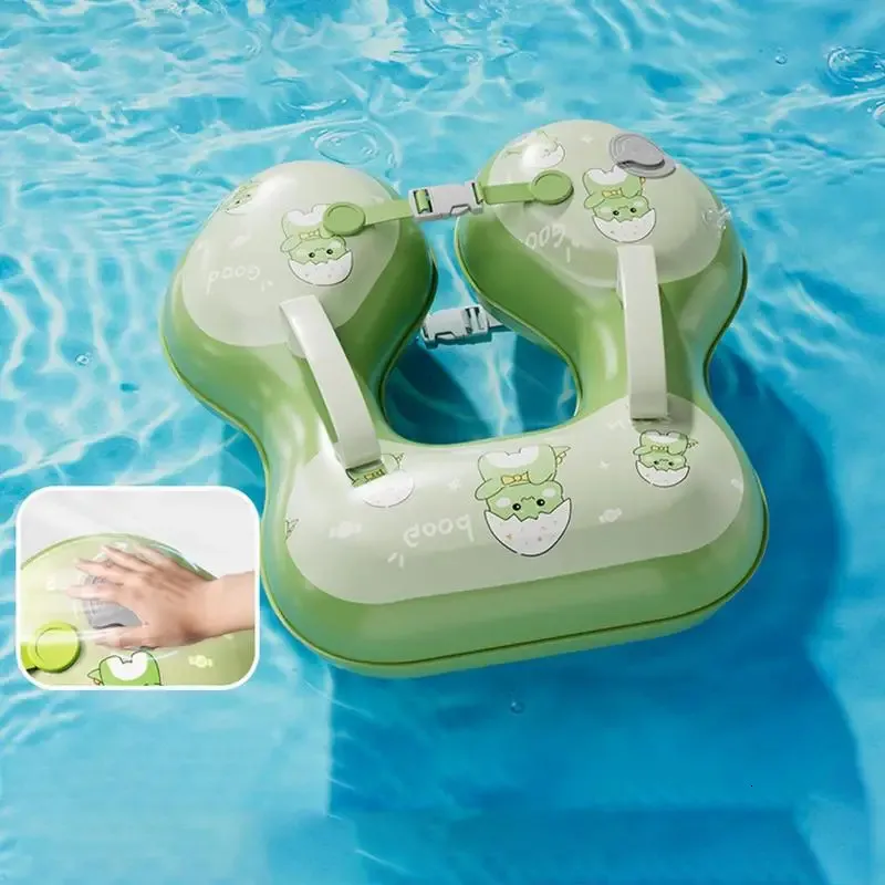Press-Type Inflatable Baby Pool Float, Lightweight Swimming Training ...