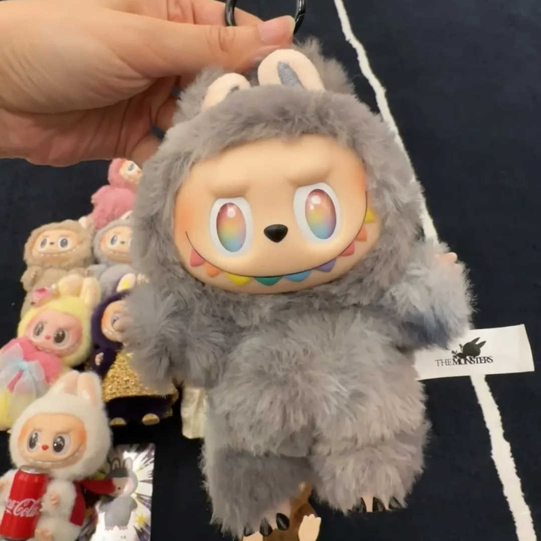 Labubu Keychain Box Set: Anime Figure Vinyl Pendant Doll Collectible ...