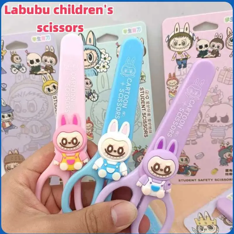 Cute Safety Scissors For Kids, Anime Inspired Design, Protective Blades ...