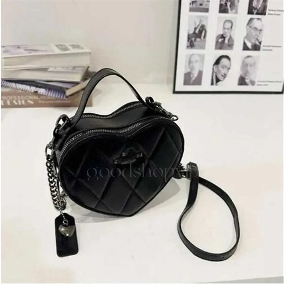 Mini PU Shoulder Bag with Zipper Closure and Letter Chains for Men ...