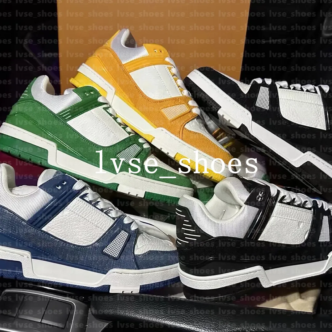 Wholesale Designer Leather Sneakers Mesh Platform Casual Runner Shoes ...