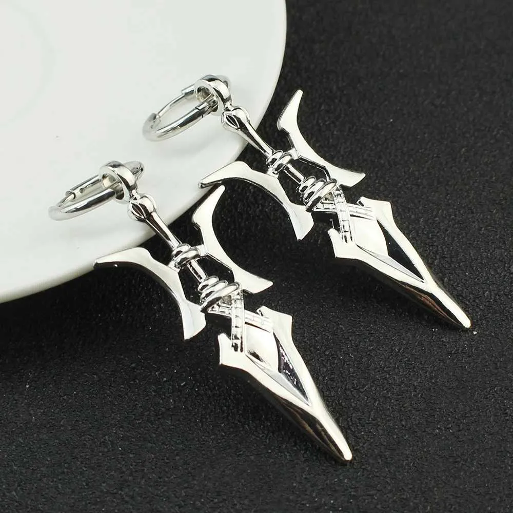 Misa Amane Halberd Drop Gothic Earrings Death Note Cosplay Design For ...