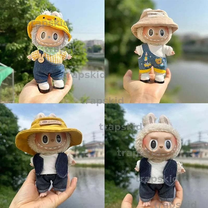 Designer Plush Doll Clothes Set For Labubu Dolls Colorful Apparel For ...