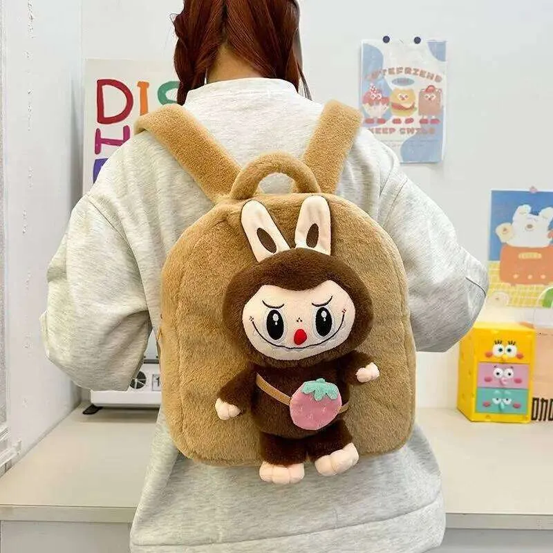 Labubu Cartoon Cinnamoroll Backpack Cute School Stationery For Kids ...