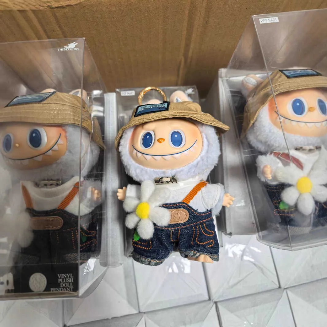 Cartoon Figures Labubu Spring Wild At Home Bubble Mart Labubu Vinyl ...