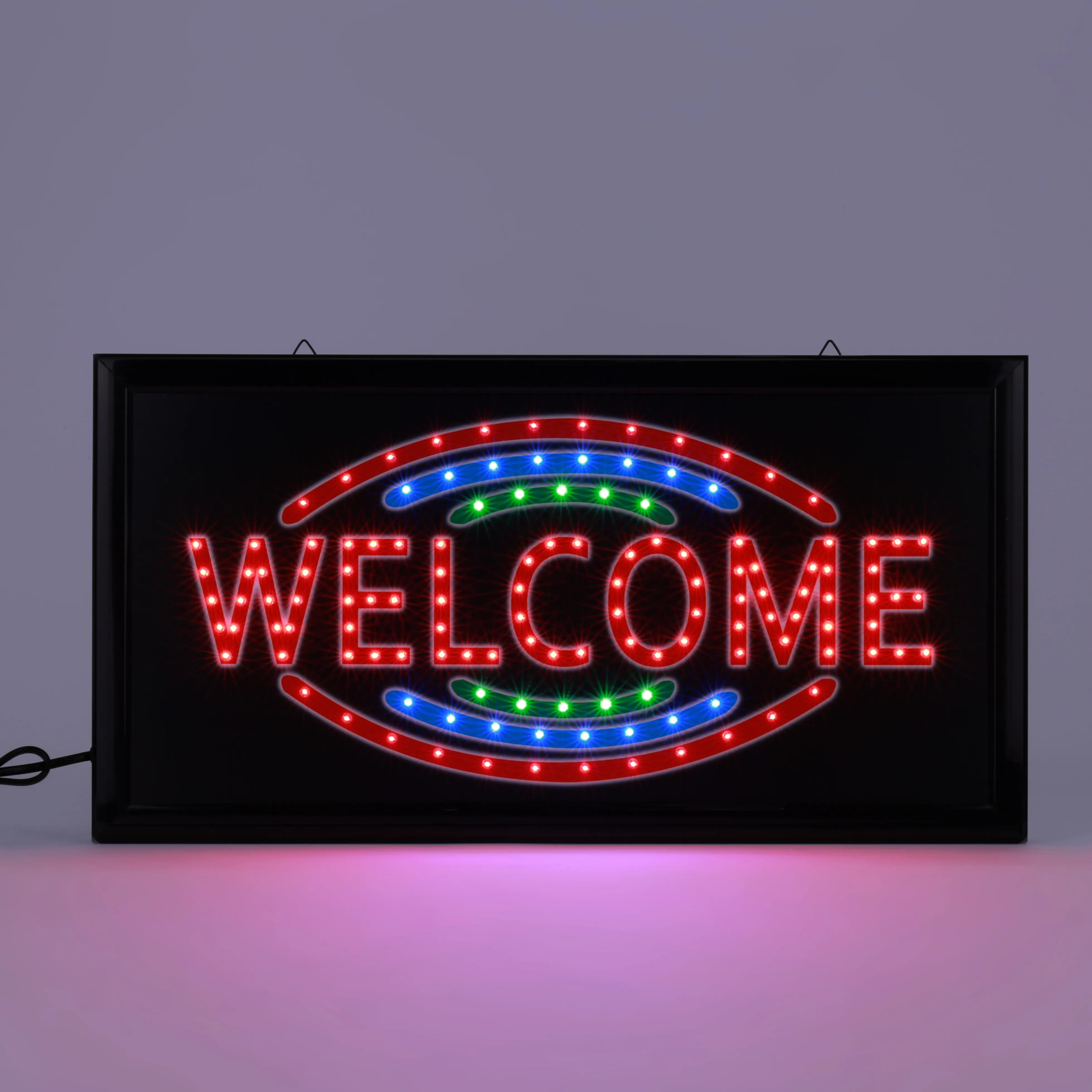 48x25cm LED Welcome Open Sign Scrolling Message Display Board For ...