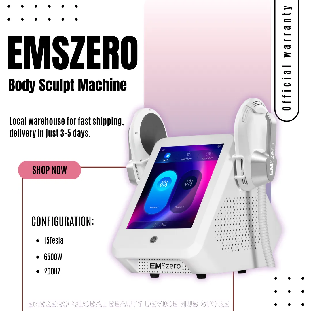 EMSzero Neo RF Electromagnetic HI-EMT Body Slimming Muscle Stimulate ...