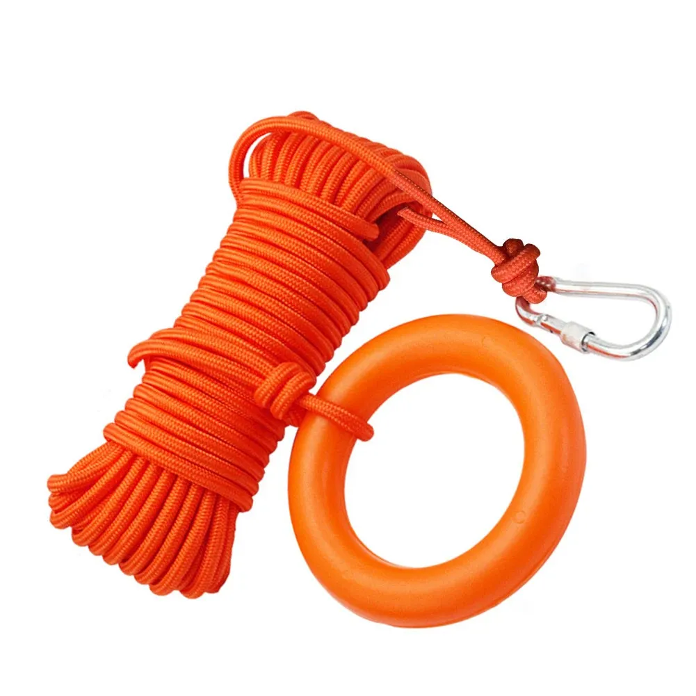 Emergency Throwing Rope with Reflective Non-slip Surface and Bracelet ...