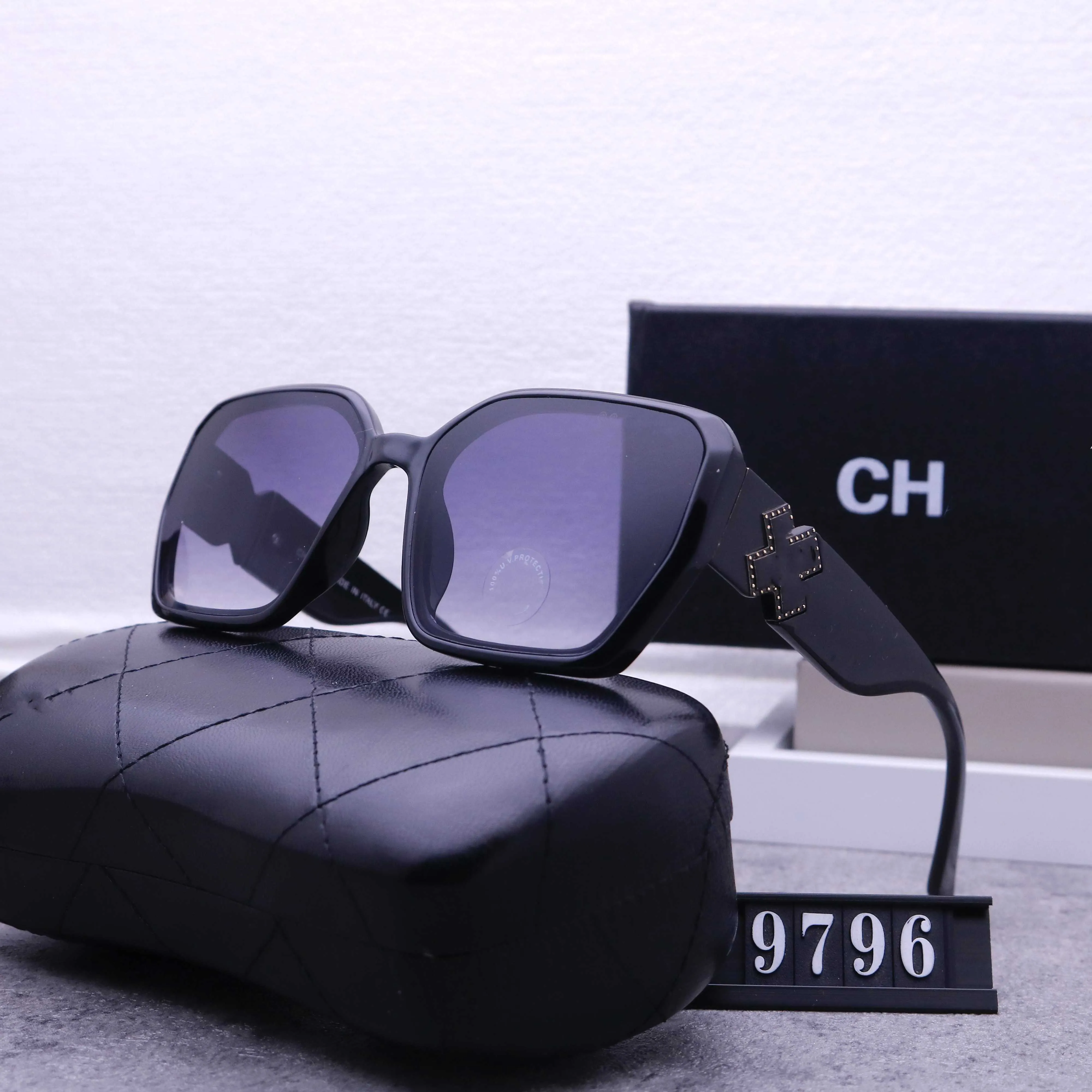2025 Chrome Cross Sunglasses: Luxury Designer Glasses for Women and Men ...