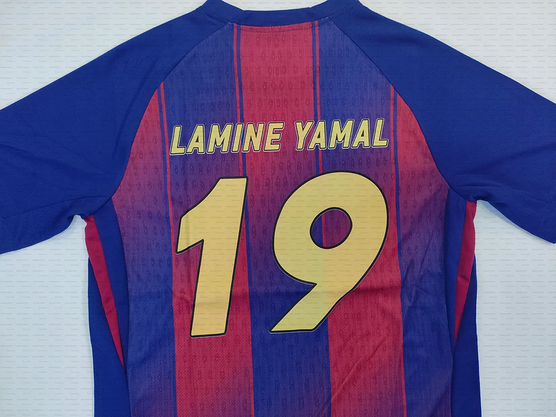 Customizable 2022 2025 Lamine YAMAL Vintage Soccer T Shirts Featuring ...